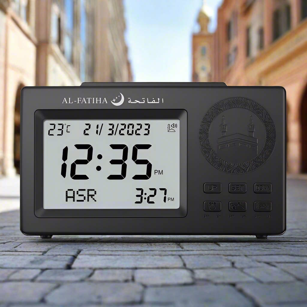 Azaan Clock (Worldwide) with Multi-Language Support and Adjustable Faj ...